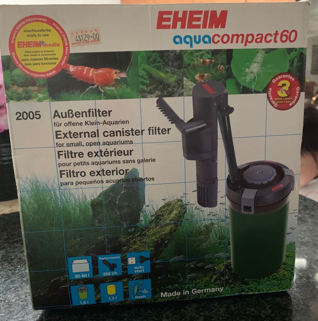 EHEIM aquacompact 60, Pet Supplies, Homes & Other Pet Accessories on Carousell
