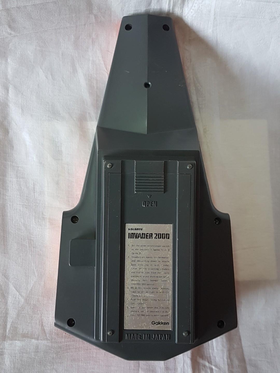 Gakken Invader 2000 LSI Game With Box Made In Japan, Hobbies & Toys ...