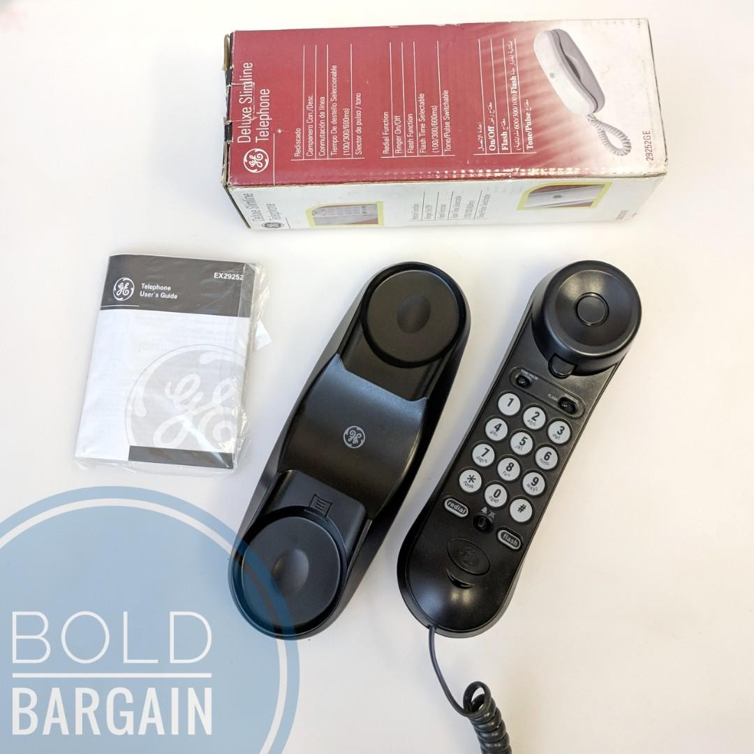 General Electric GE EX29252-A Deluxe Slimline Telephone for Fixed ...