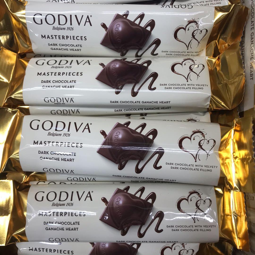 Godiva Chocolate Bar (32g), Food & Drinks, Homemade Bakes on Carousell