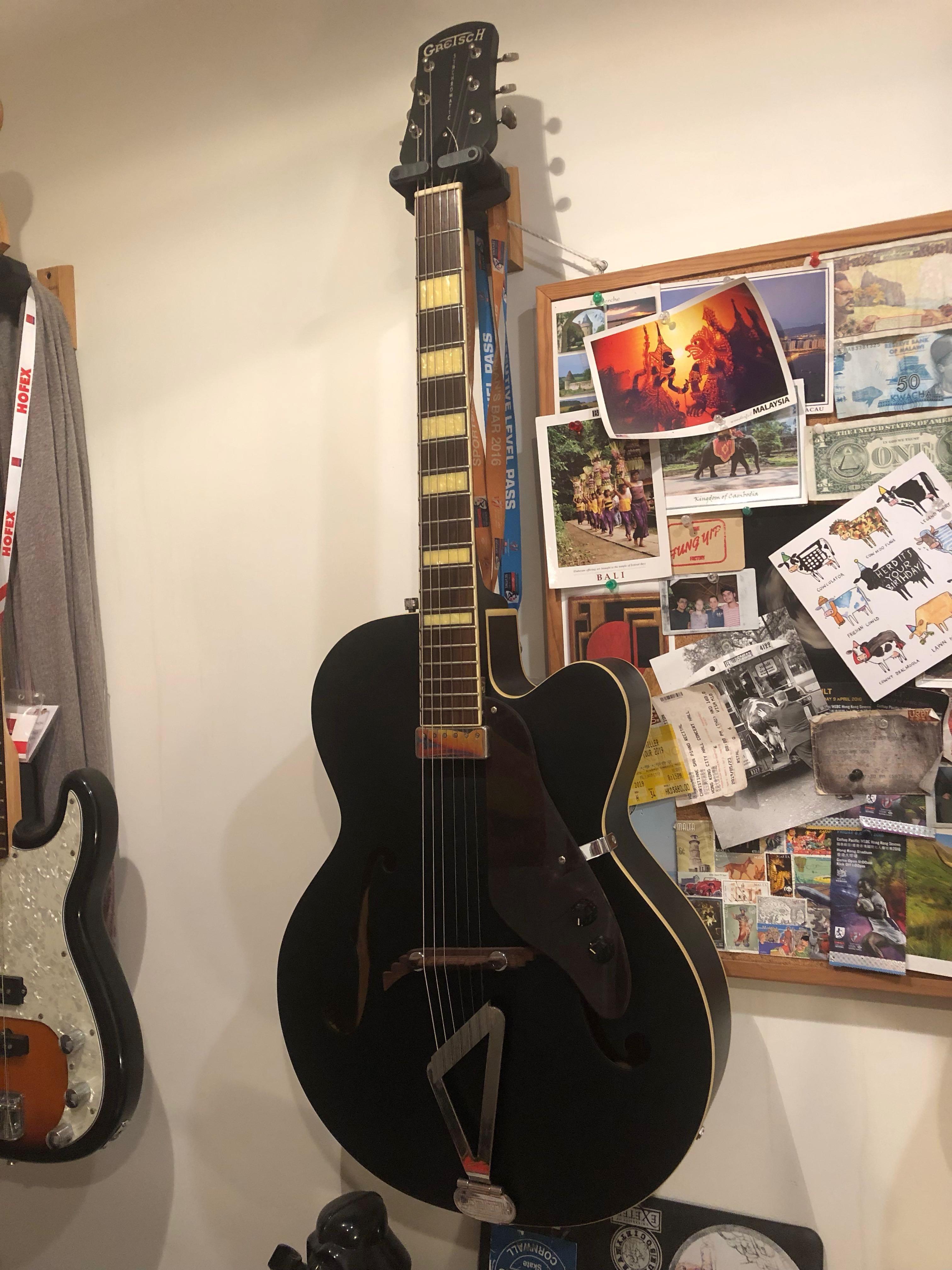 Gretsch G100CE Synchromatic Cutaway - hollow body guitar with floating ...