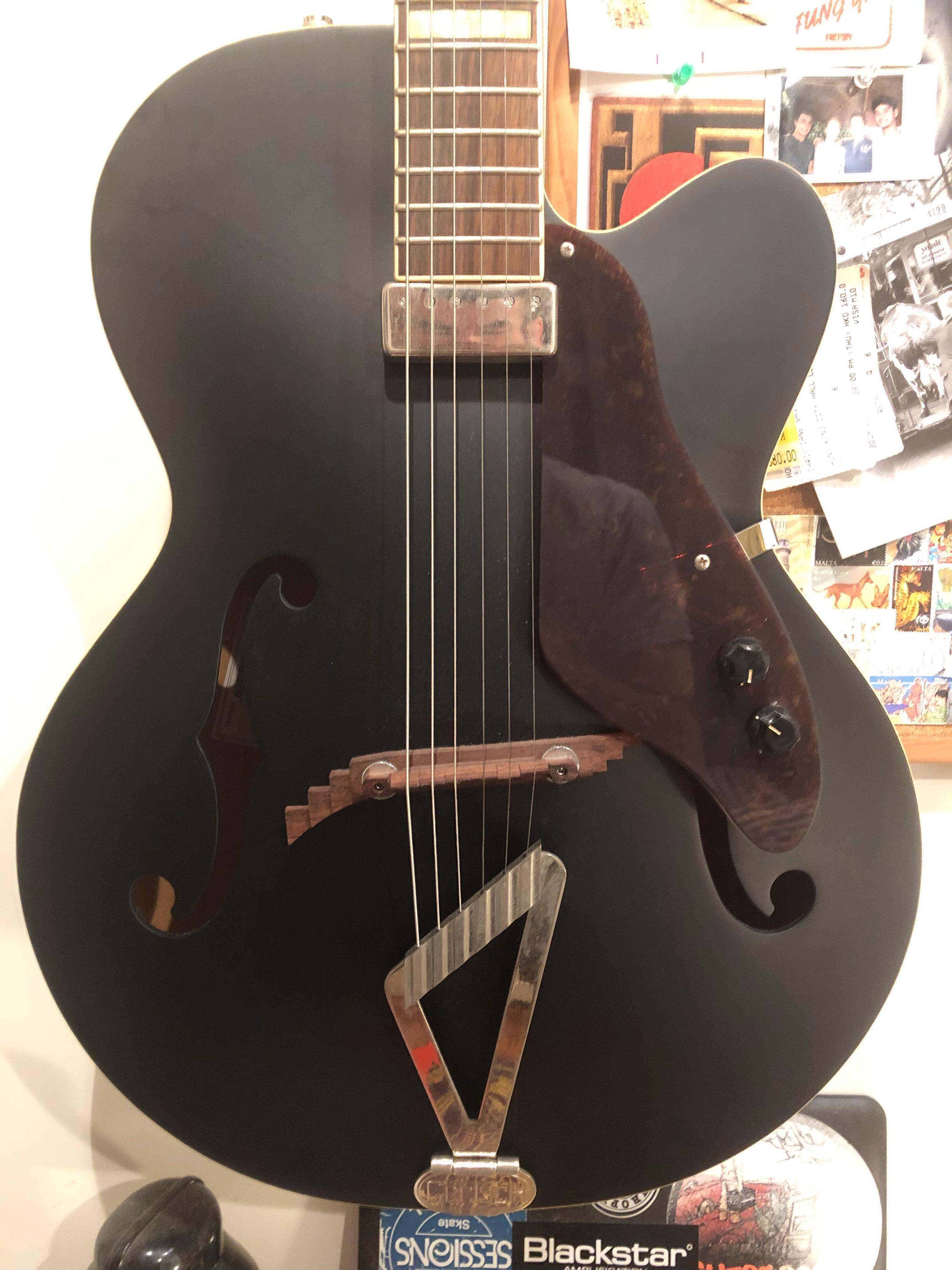 Gretsch G100CE Synchromatic Cutaway - hollow body guitar with floating ...