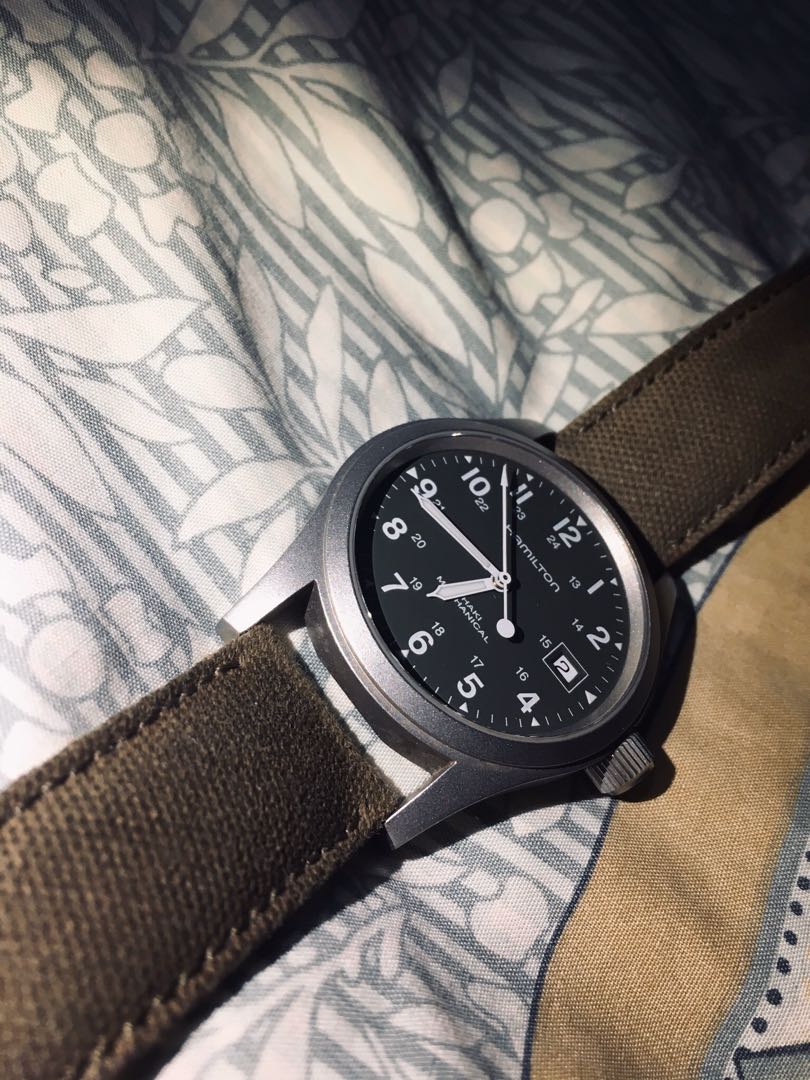 Hamilton Khaki Mechanical With Date - Model H694190 - Calibre 2804-2 ...