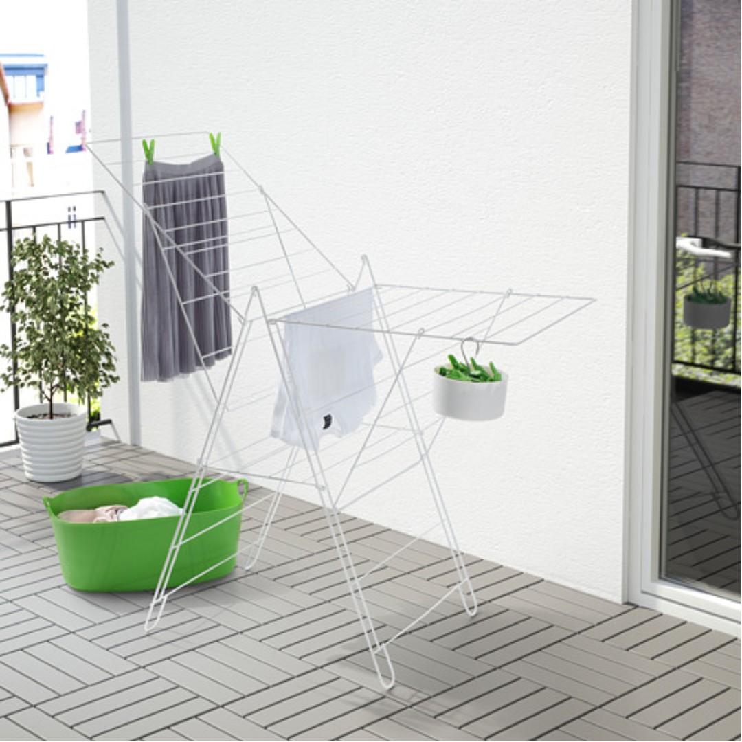 IKEA FROST DRYING RACK, 傢俬＆家居, 其他, 晾衣架 - Carousell
