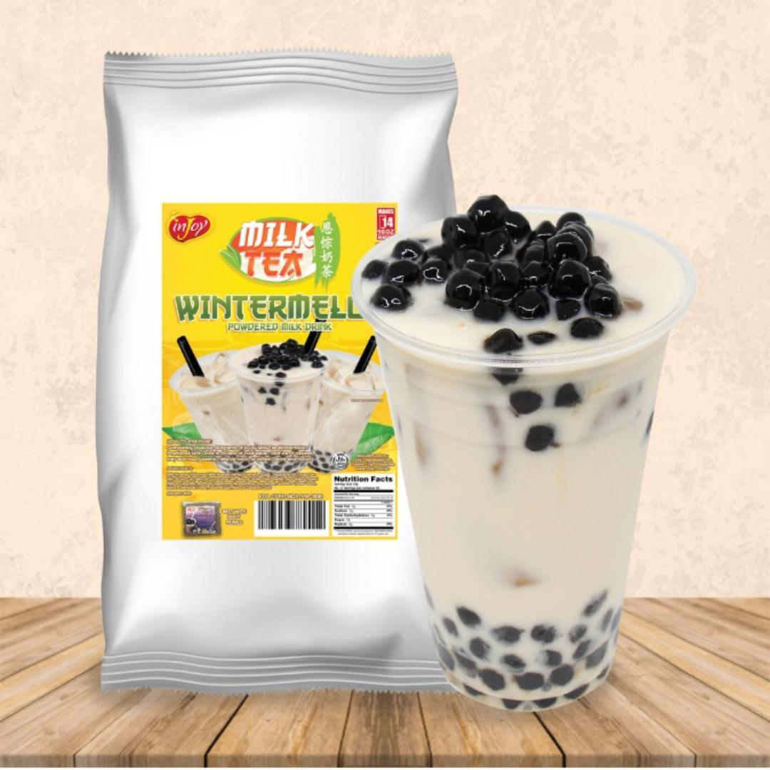 inJoy Wintermelon Milk Tea 500g | Instant Powdered Milk Tea Drink, Food ...