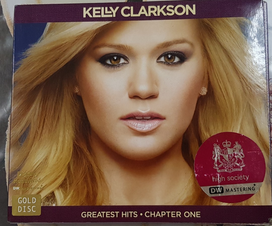 Kelly Clarkson Greatest Hits Gold Disc, Hobbies & Toys, Music & Media ...