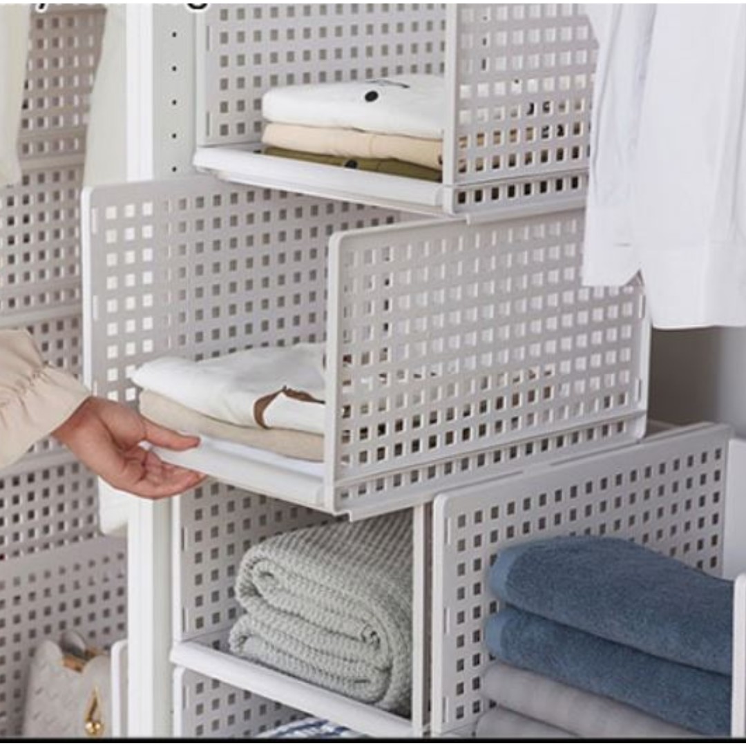 Large Modular Retractable Shelf / Drawer Storage Rack, Furniture & Home ...