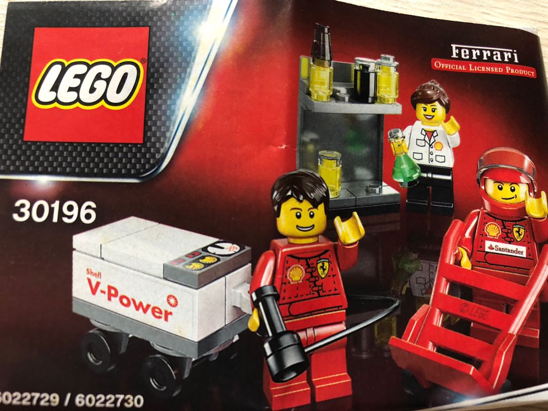 LEGO Ferrari 30196 Pit Crew, Hobbies & Toys, Toys & Games on Carousell