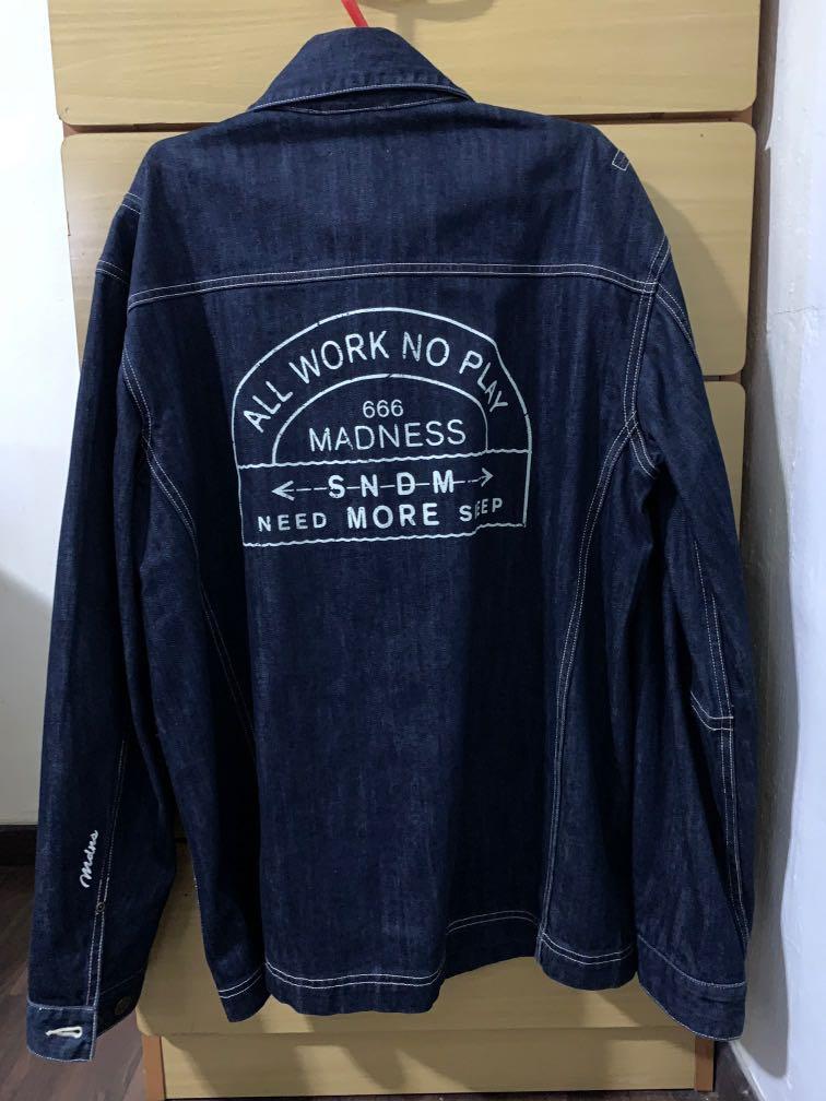 MADNESS DENIM RAILROAD JACKET - 18SS, Men's Fashion, Coats, Jackets and ...