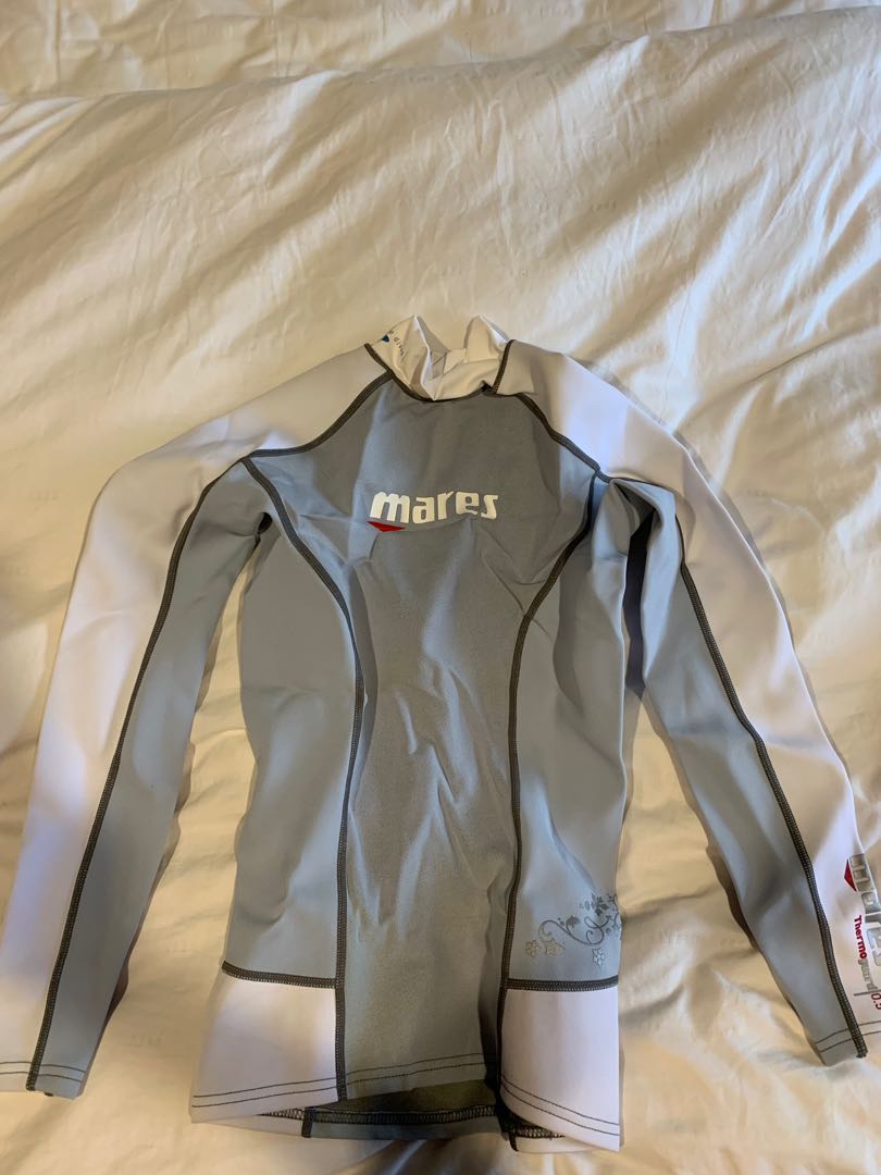 Mares scuba diving she dives thermoguard 0.5 rashguard, Sports, Sports ...