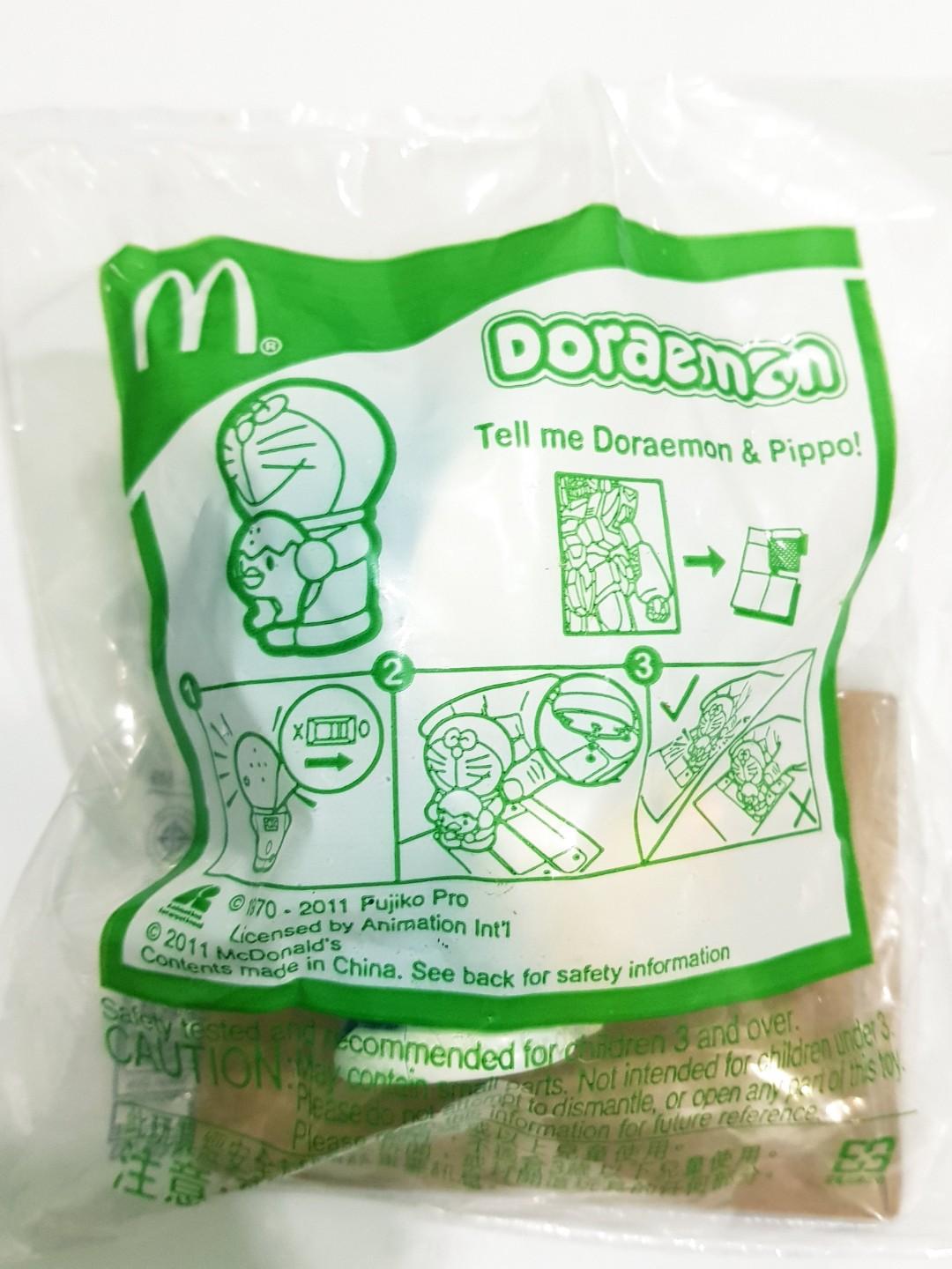 Mcdonald Doraemon Toy Set, Hobbies & Toys, Toys & Games on Carousell