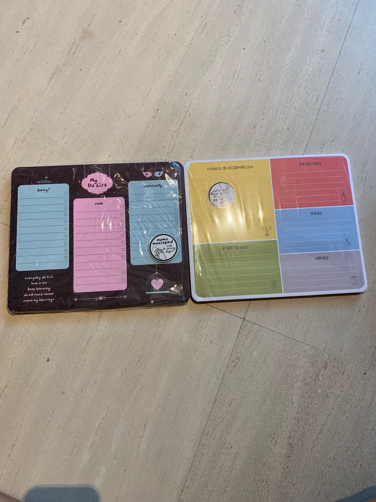MEMO PADS, Hobbies & Toys, Stationery & Craft, Stationery & School ...
