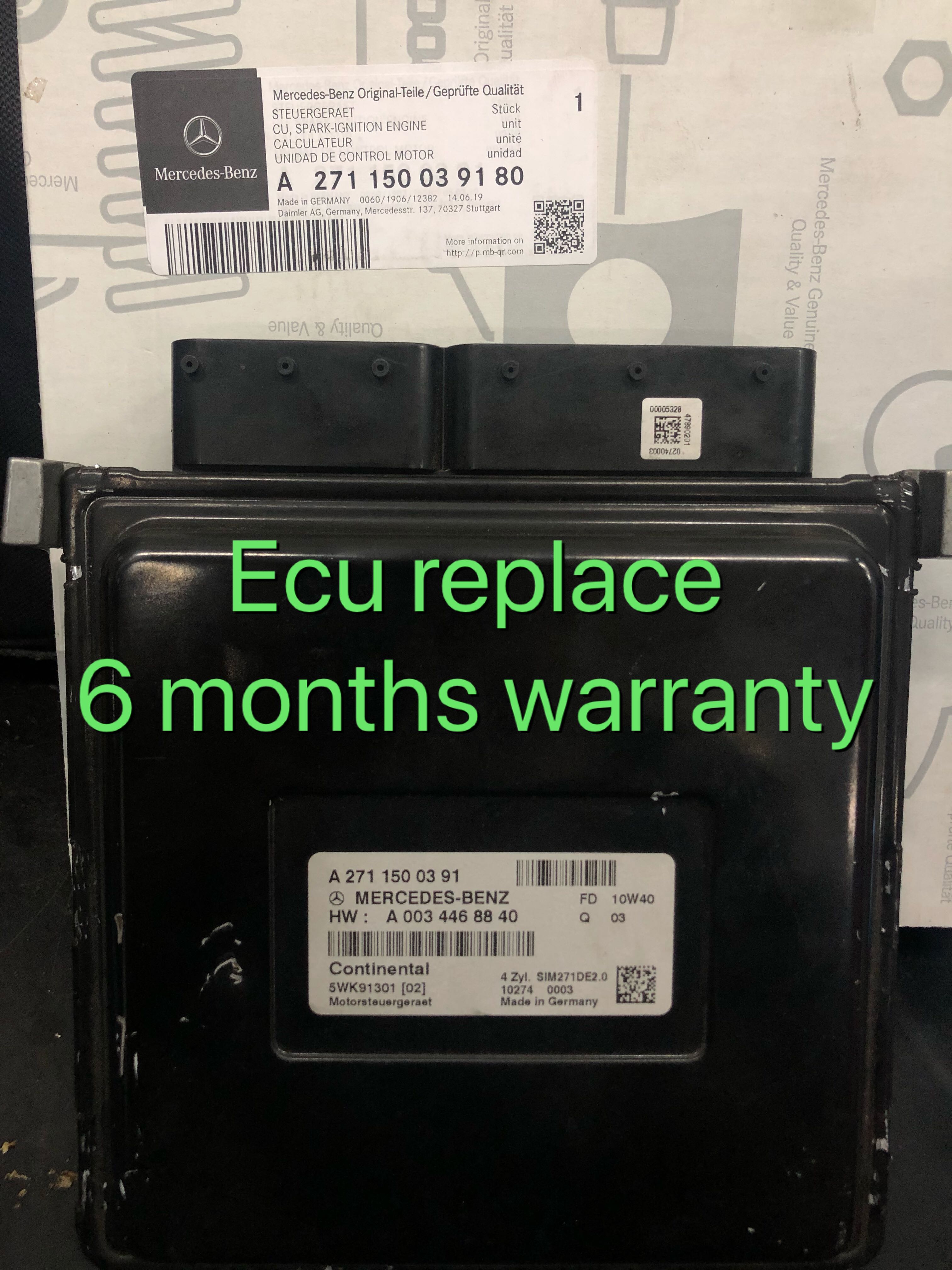 Mercedes w204/w207/w212/w221/c180/c200/c250/e200/e250/ recon ecu /6 ...