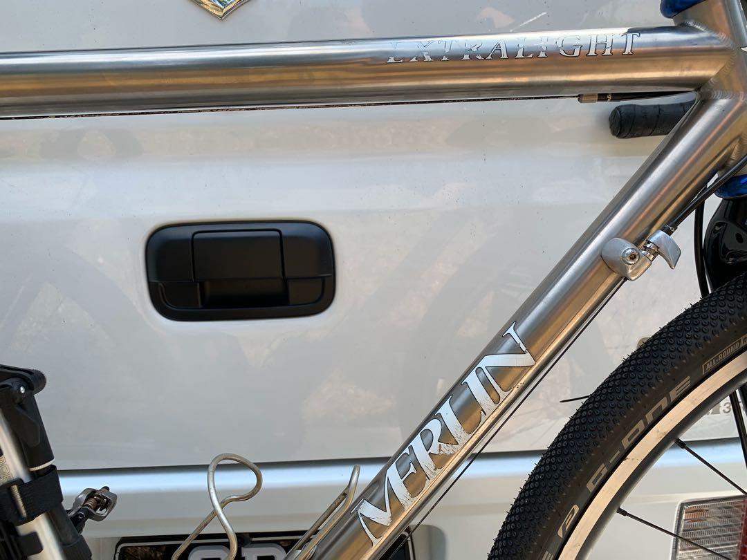 Merlin Extralight Cyclocross - 54cm Titanium Chris King Disc Brake ...