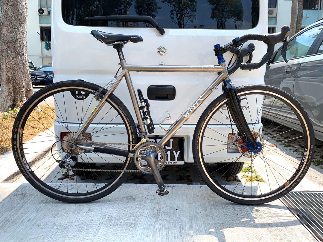 Merlin Extralight Cyclocross - 54cm Titanium Chris King Disc Brake ...