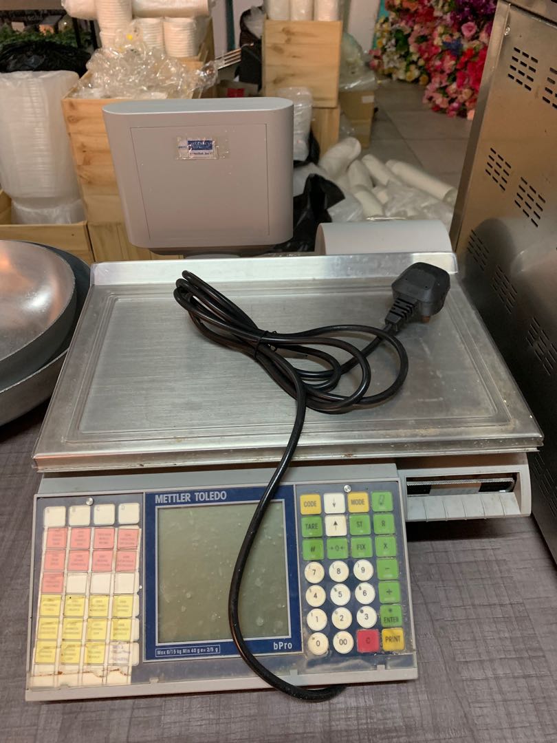 Mettler Toledo Digital Weighing machine with printer, Health ...