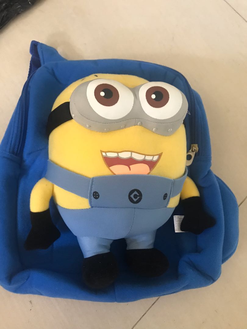 Minion Backpack, Babies & Kids, Going Out, Diaper Bags & Wetbags on ...