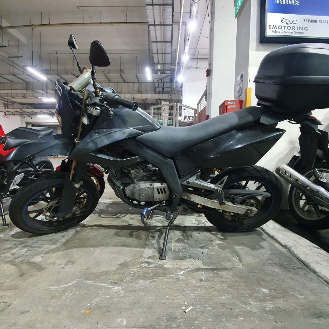 MLE XTM 200 2023, Motorcycles, Motorcycles for Sale, Class 2B on Carousell