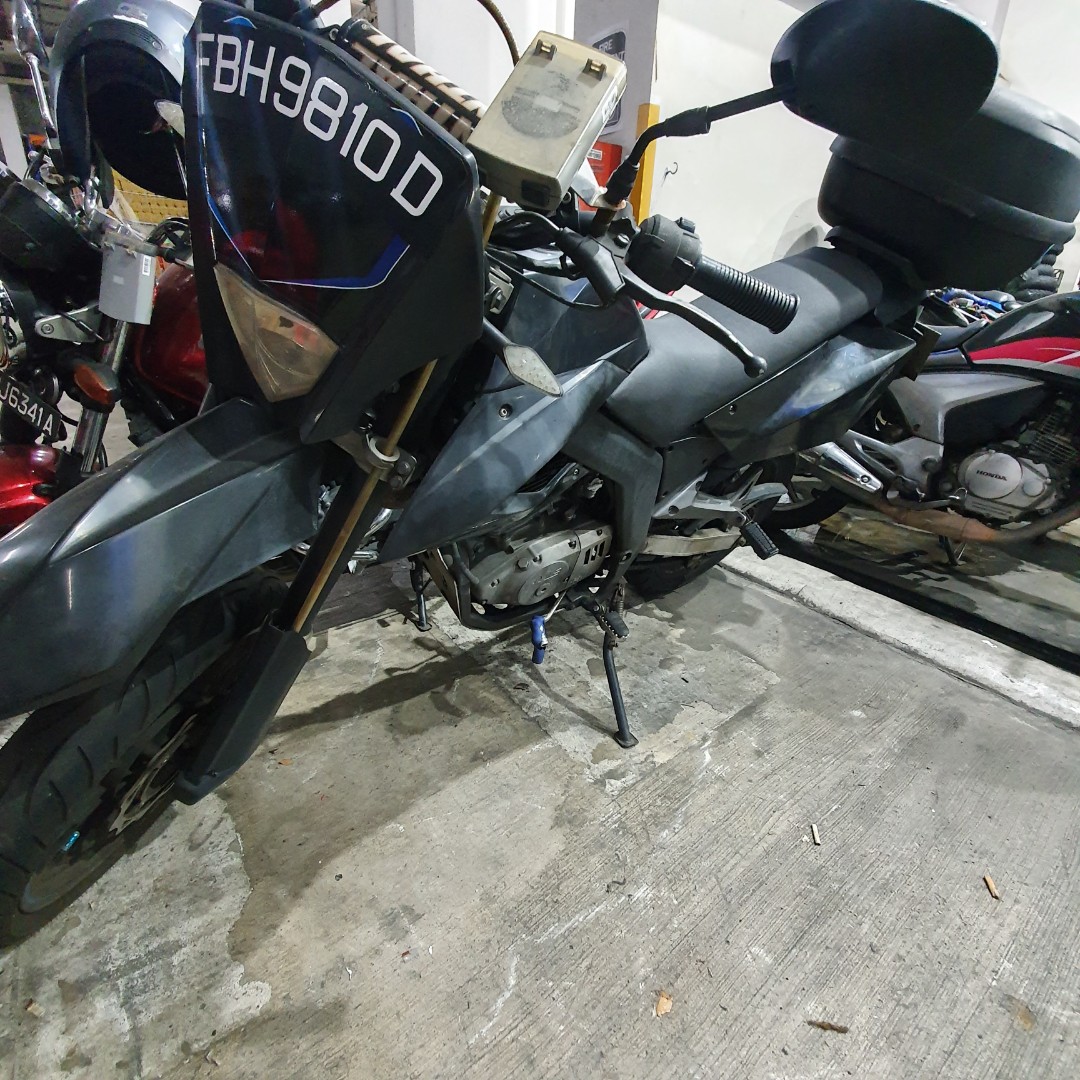 MLE XTM 200 2023, Motorcycles, Motorcycles for Sale, Class 2B on Carousell