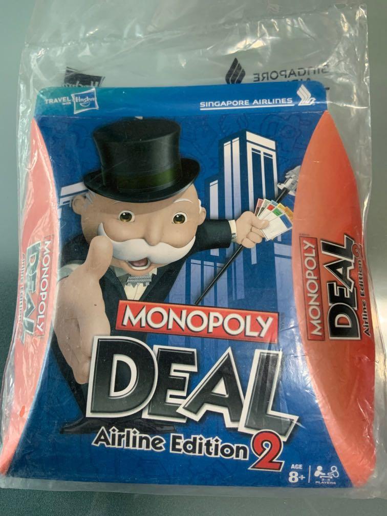 Monopoly Deal Airline Edition 2, Hobbies & Toys, Toys & Games on Carousell