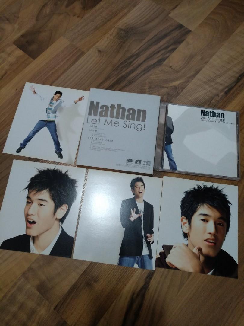 Nathan Hartono Let Me Sing! Music CD, Hobbies & Toys, Music & Media, CDs & DVDs on Carousell