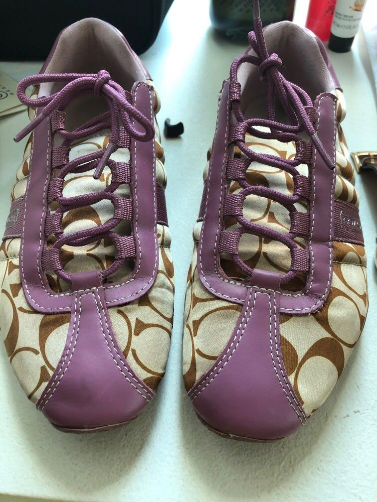 Original COACH shoes, Women's Fashion, Footwear, Sneakers on Carousell