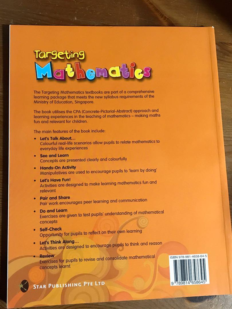 P6 Math Textbook and Workbook 6A - Targeting Mathematics, Hobbies ...
