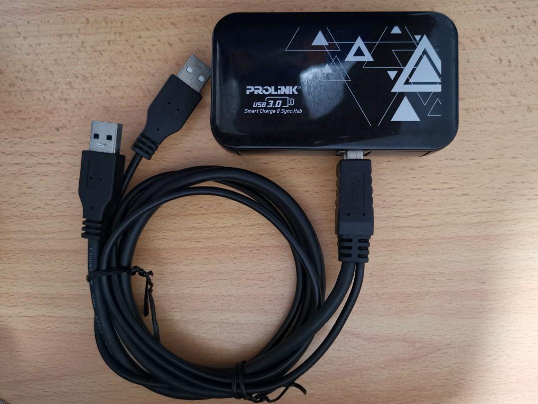 Prolink Smart Charge and Sync Hub (Supports up to 4 USB3.0 Ports ...