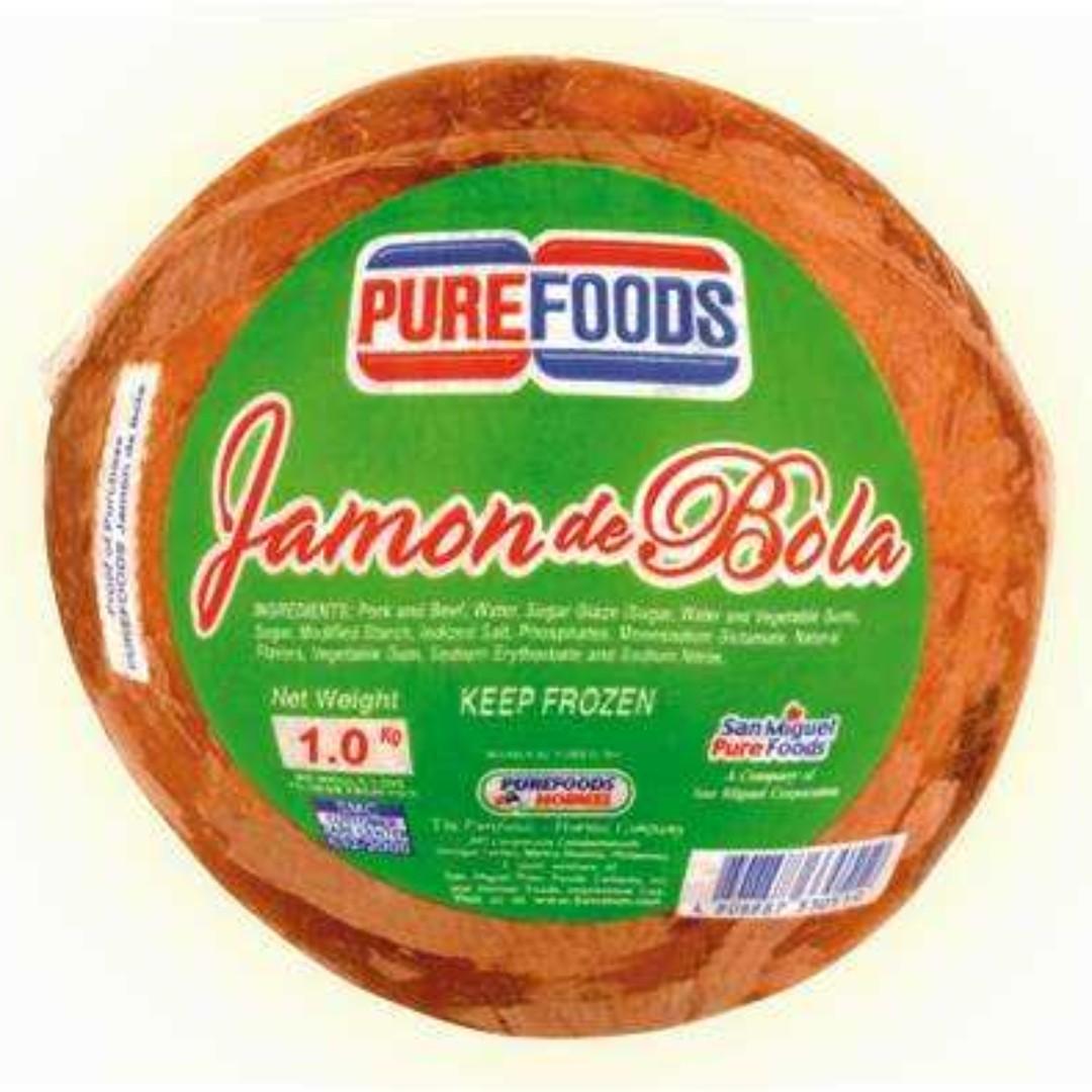 Purefoods Fiesta Christmas Ham and Jamon de Bola, Food & Drinks, Fresh ...