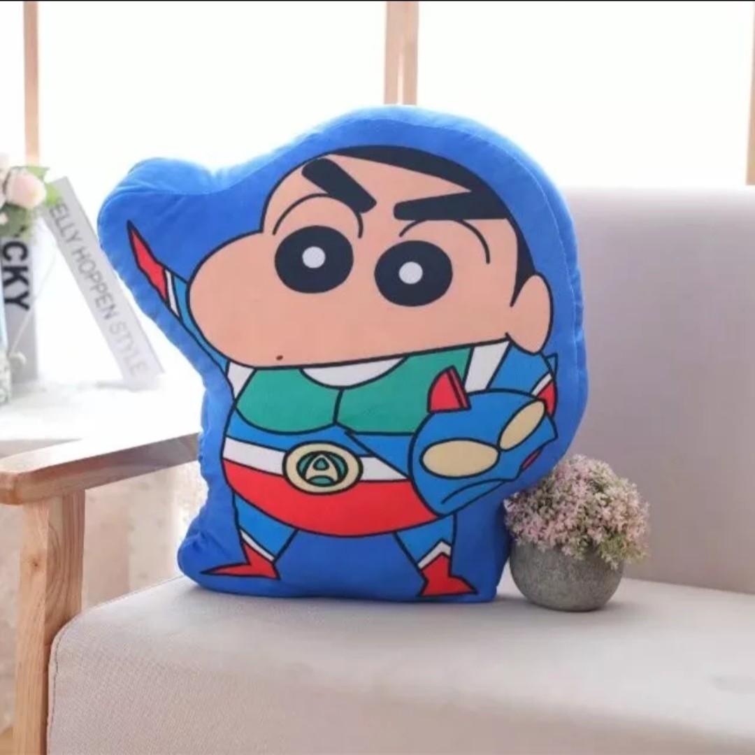 Shinchan Shin Chan Cushion Plush Stuffed Toy, Hobbies & Toys, Toys ...