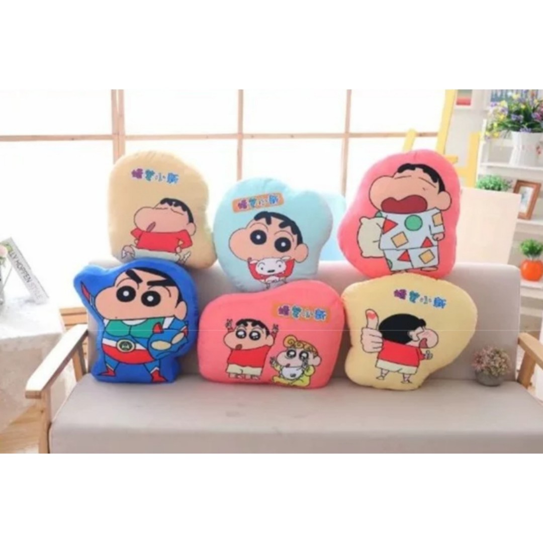 Shinchan Shin Chan Cushion Plush Stuffed Toy, Hobbies & Toys, Toys ...