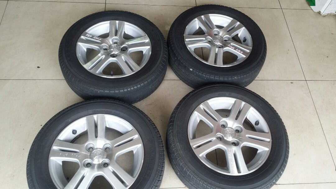 Sport rim toyota passo racy saiz 14, Auto Accessories on Carousell