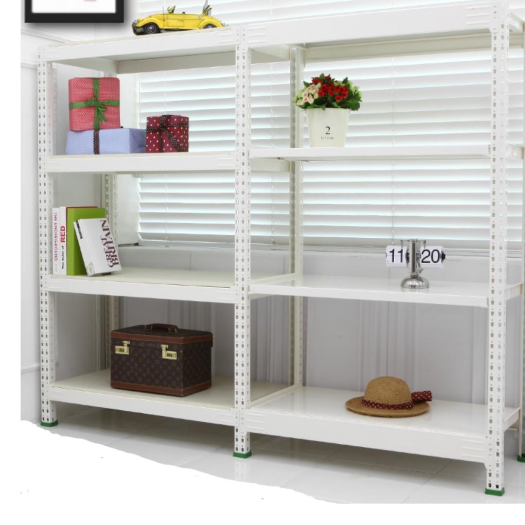 Steel Rack - Shelving Type Open Cabinet Display Rack, Furniture & Home ...
