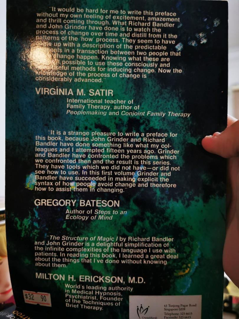 Structure of Magic - NLP, Hobbies & Toys, Books & Magazines, Fiction ...