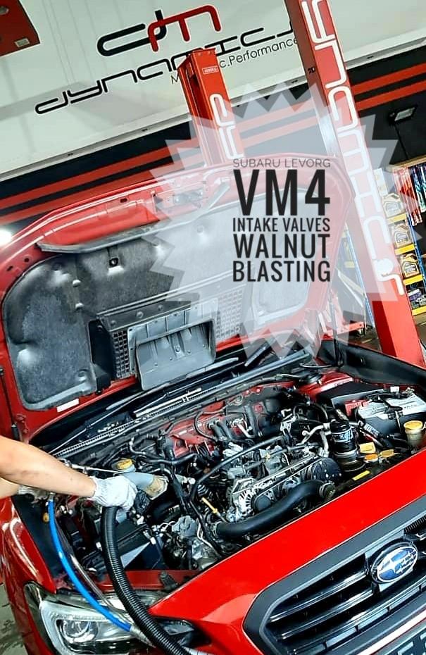Subaru Levorg VM4:- Intake Valves Walnut Blasting Service, Car ...