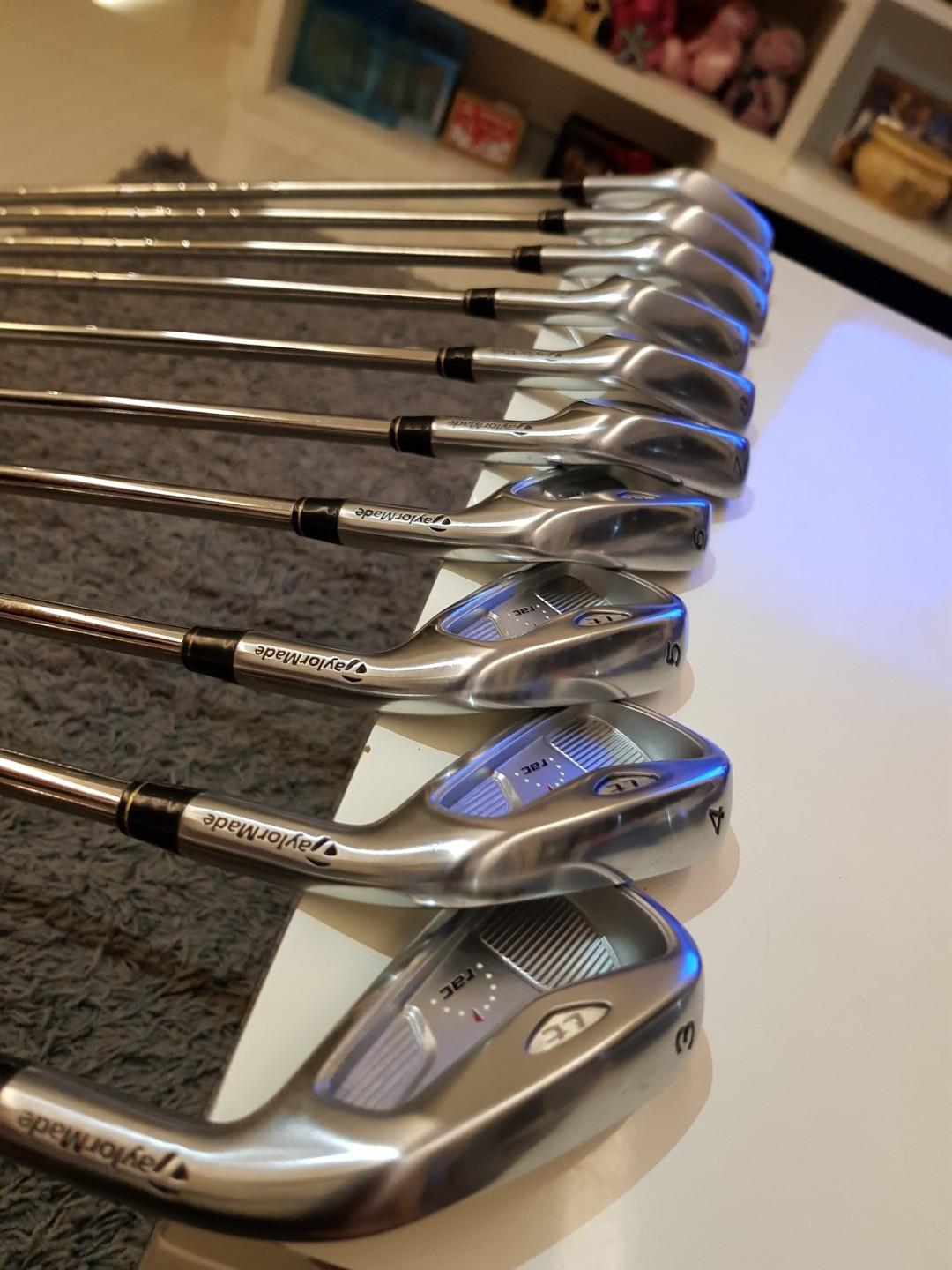 Taylormade RAC irons set, 10 pieces set, Sports Equipment, Sports ...