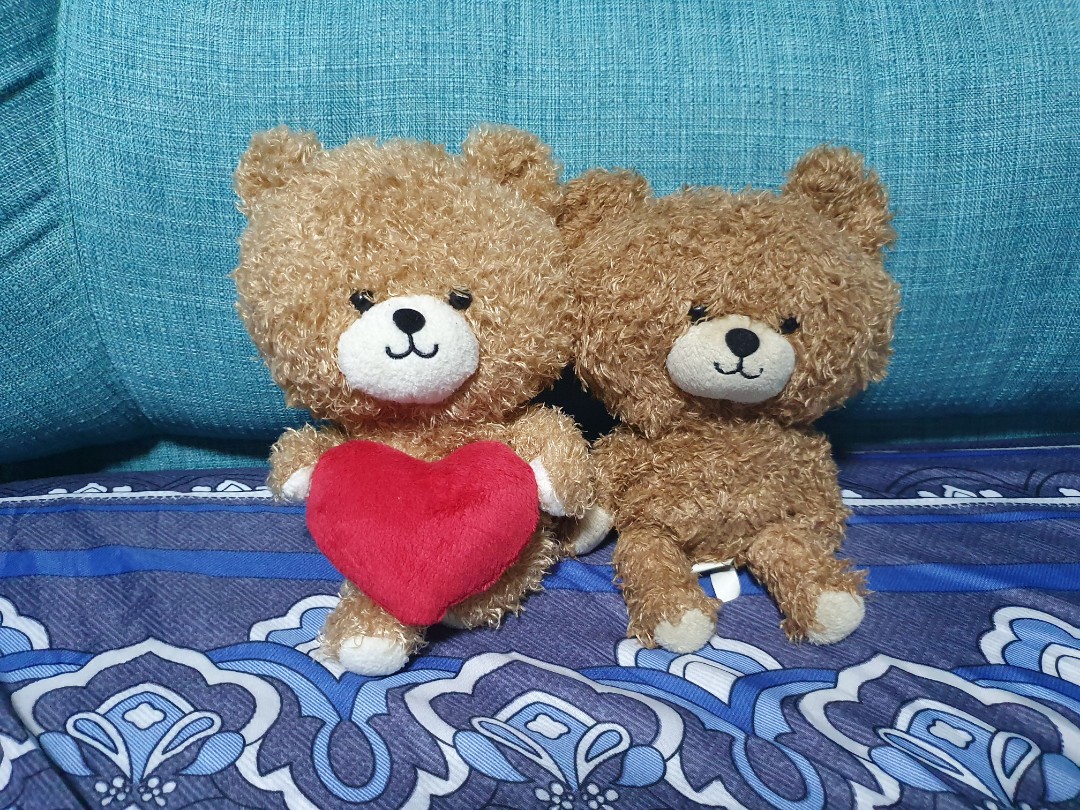 Teddy couple, Hobbies & Toys, Toys & Games on Carousell