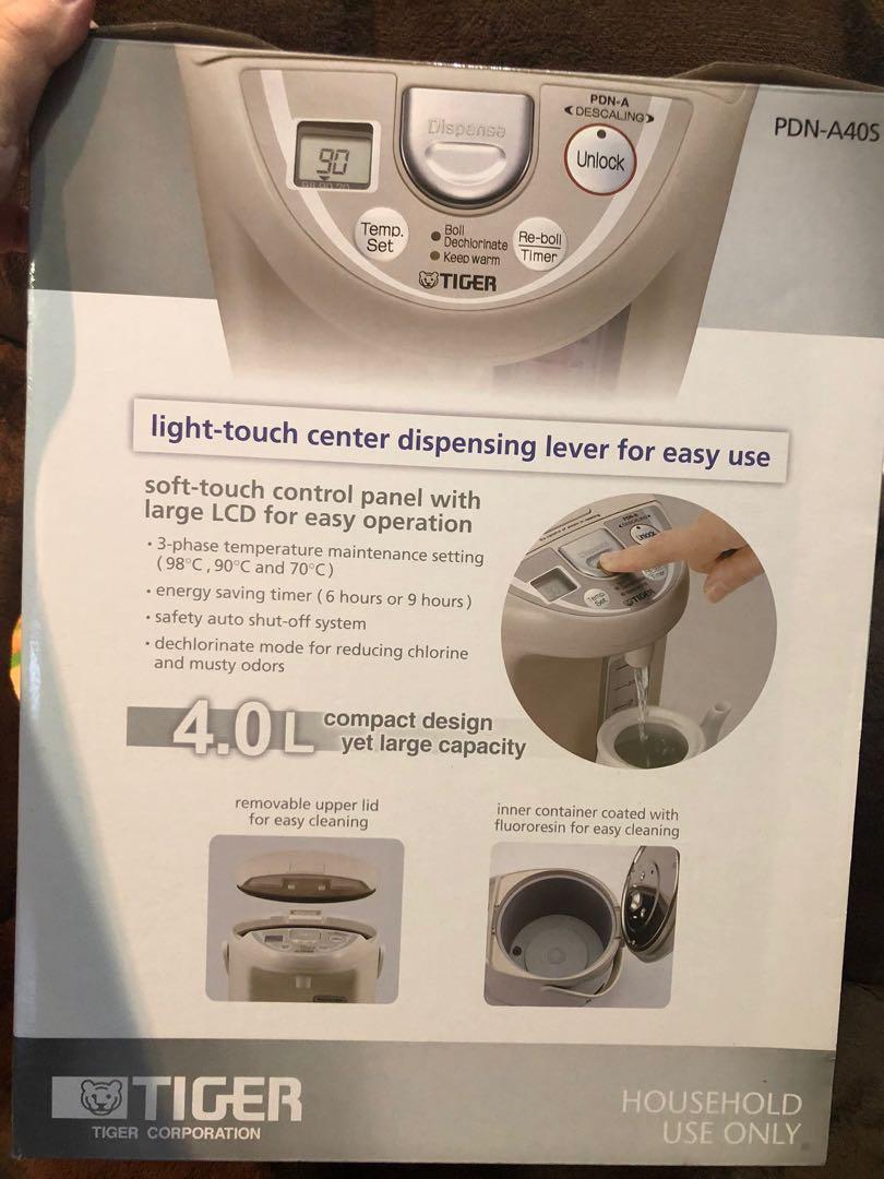 Tiger electric hot water dispenser, TV & Home Appliances, Kitchen ...