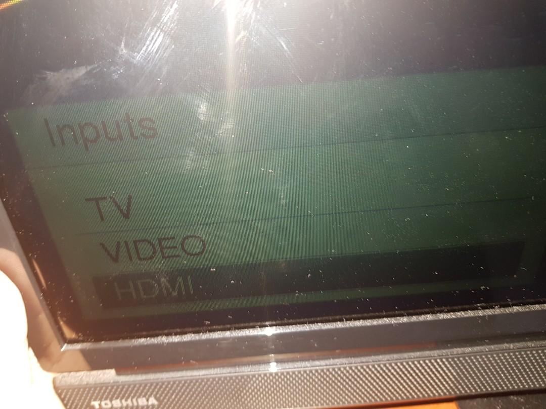 Toshiba TV 32 inch lcd TV backlight faulty, TV & Home Appliances, TV ...