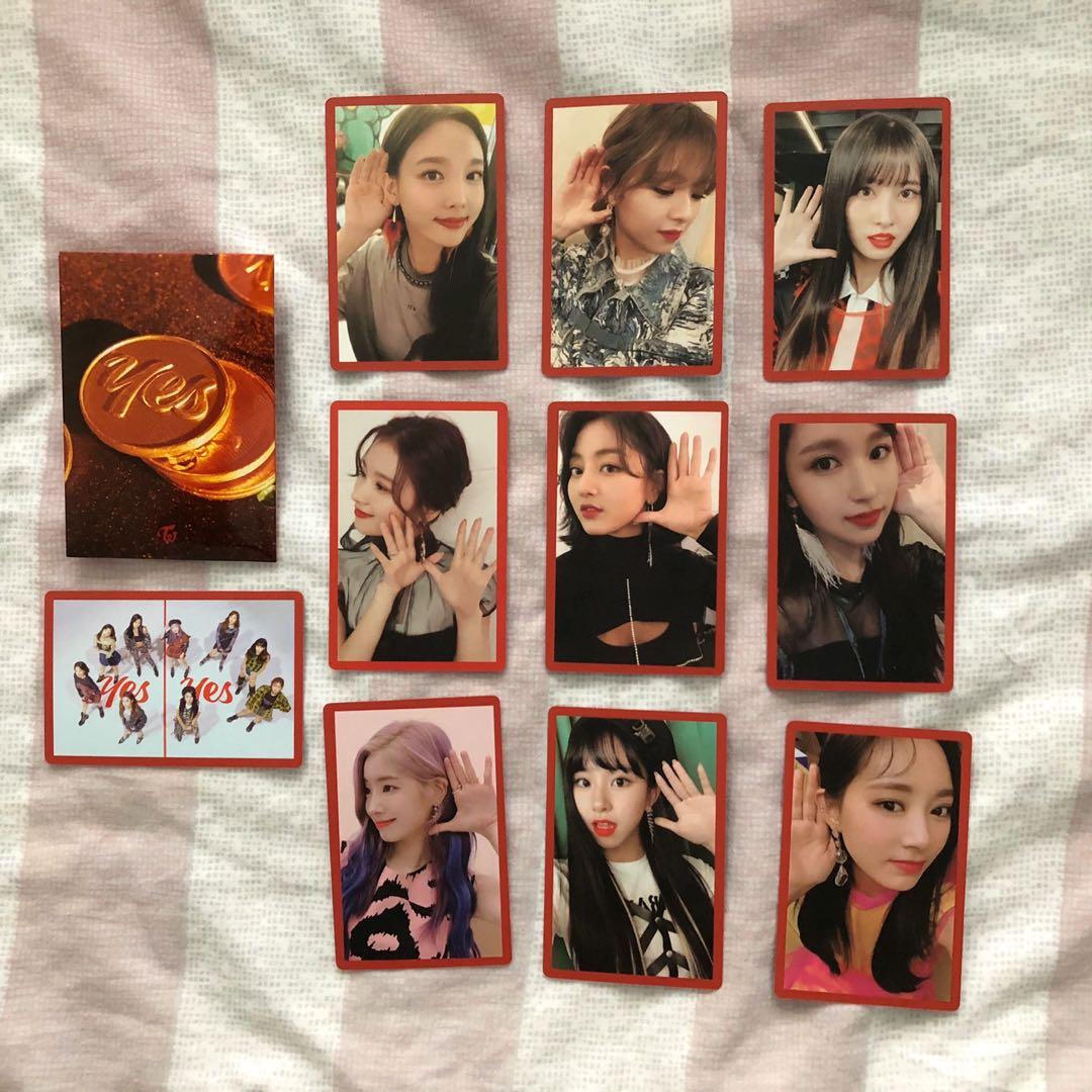 TWICE pob preorder benefit photocard sets, Hobbies & Toys, Memorabilia ...