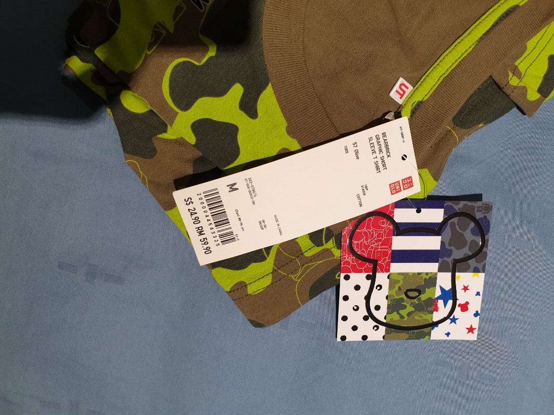 Uniqlo x bearbrick, Men's Fashion, Tops & Sets, Tshirts & Polo Shirts ...