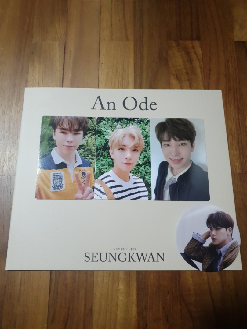[WTT] SEVENTEEN AN ODE Inserts (Photobook/Photocard/Sticker/Mini Poster), Hobbies & Toys ...