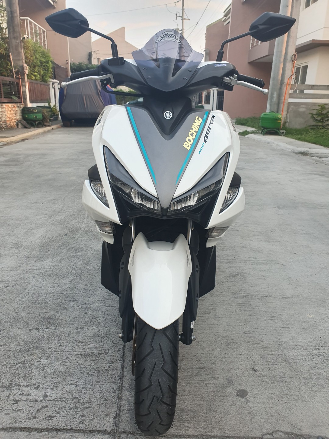 Yamaha Aerox S Version Loaded, Motorbikes, Motorbikes for Sale on Carousell