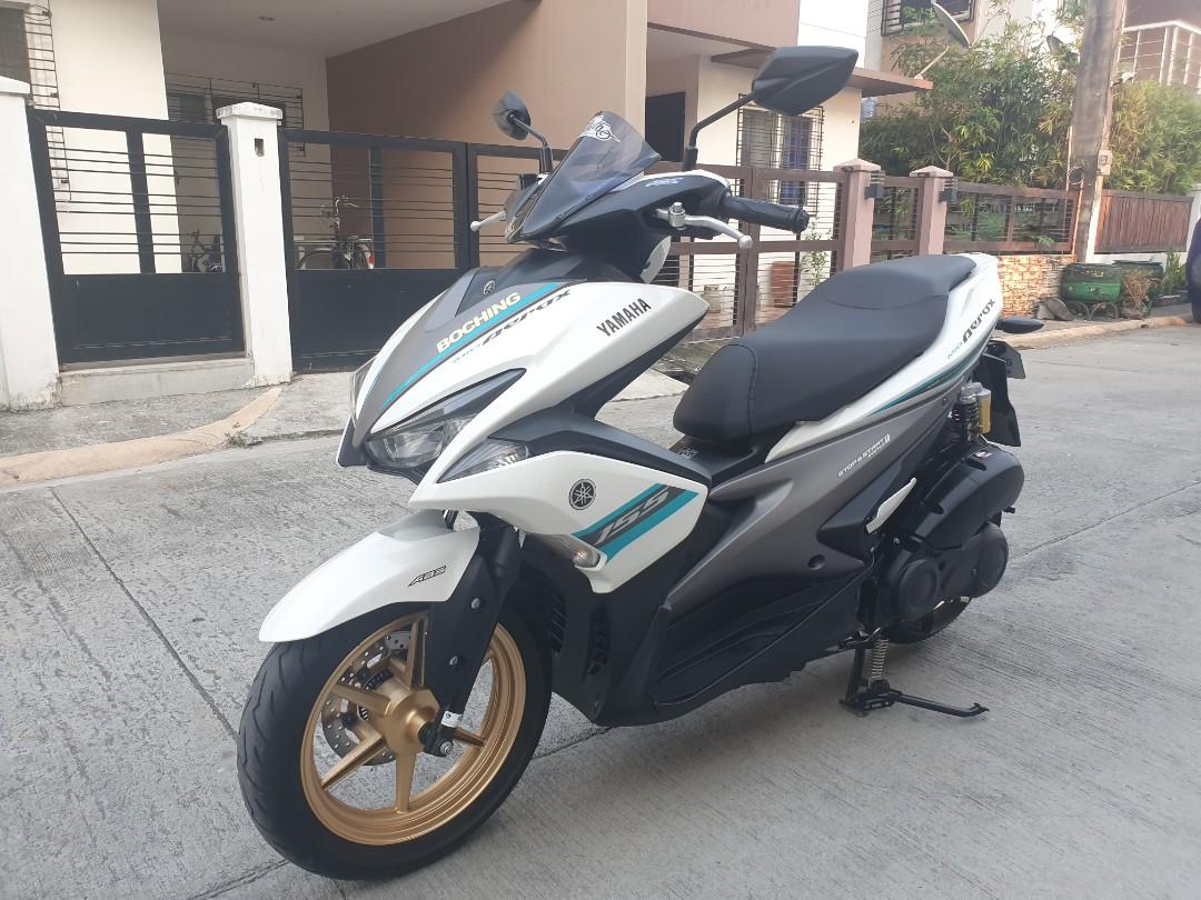 Yamaha Aerox S Version Loaded, Motorbikes, Motorbikes for Sale on Carousell