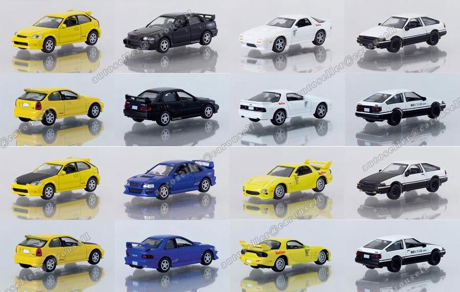 Yodel Initial D model Cars series *Exclusive Series*, Hobbies & Toys ...