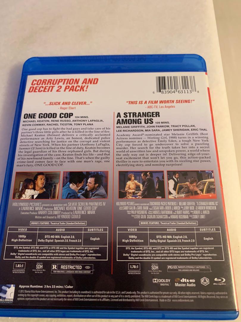 2 Movies Double Feature Blu Ray Collection, Hobbies & Toys, Music ...