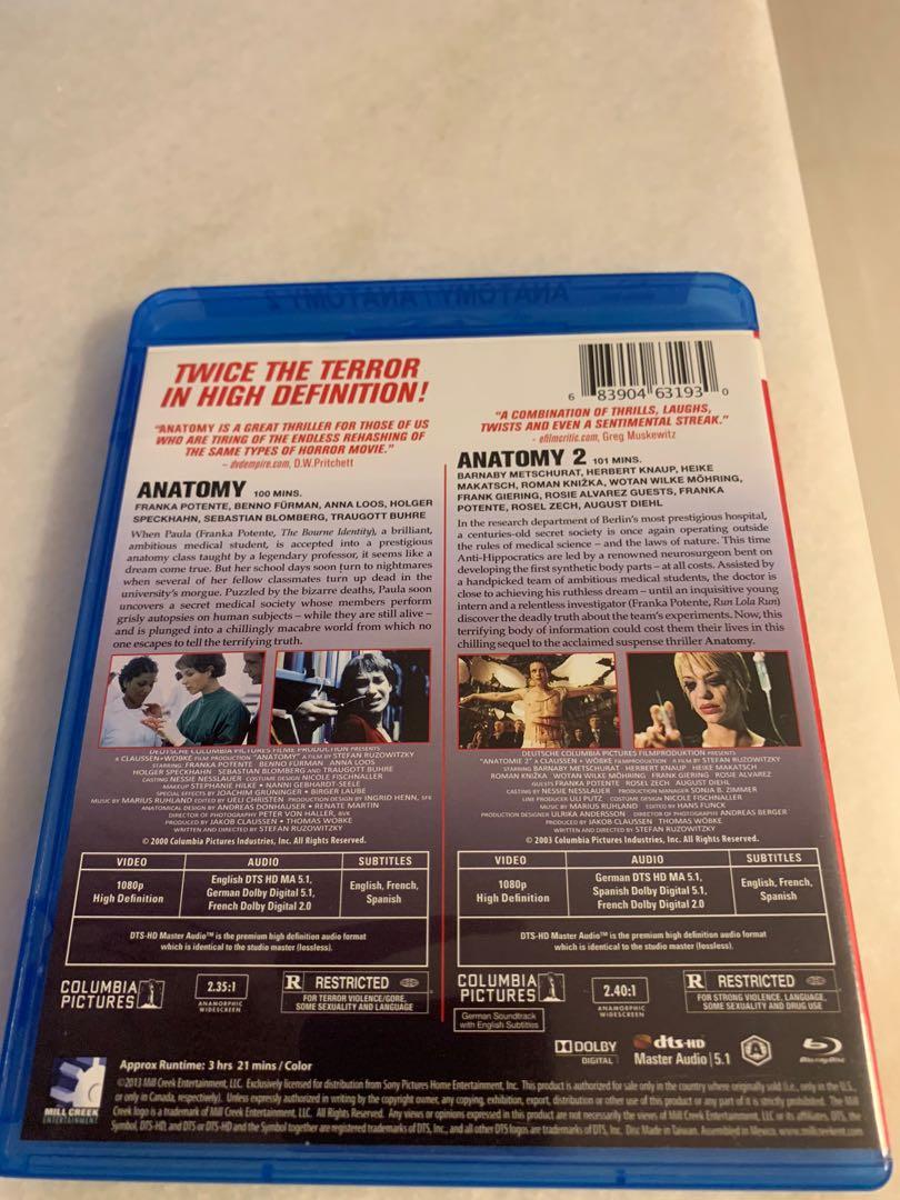 2 Movies Double Feature Blu Ray Collection, Hobbies & Toys, Music ...