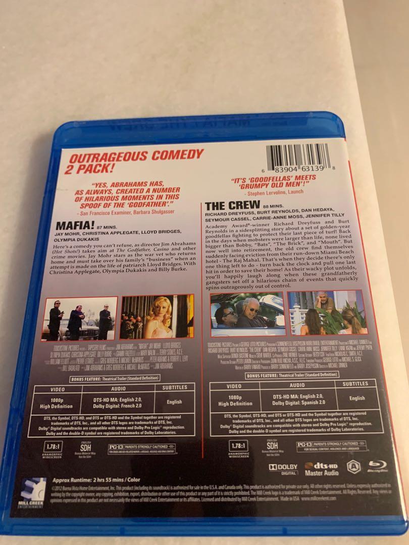 2 Movies Double Feature Blu Ray Collection, Hobbies & Toys, Music ...