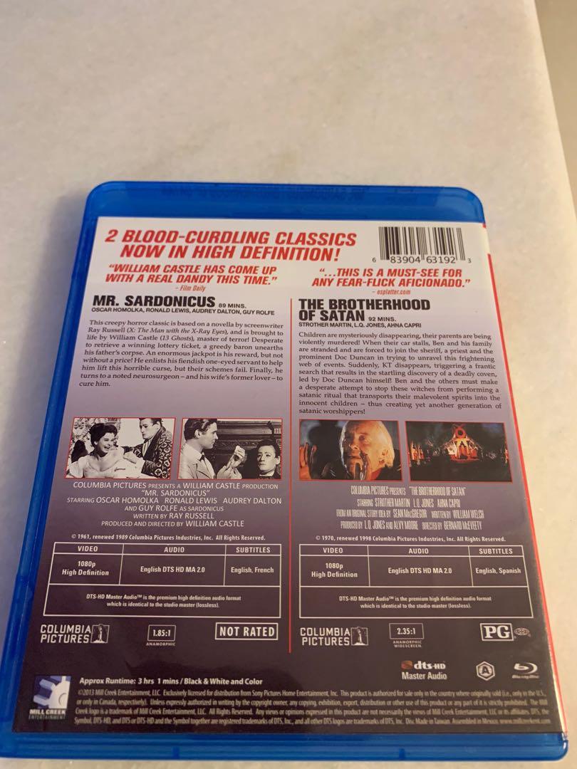 2 Movies Double Feature Blu Ray Collection, Hobbies & Toys, Music ...