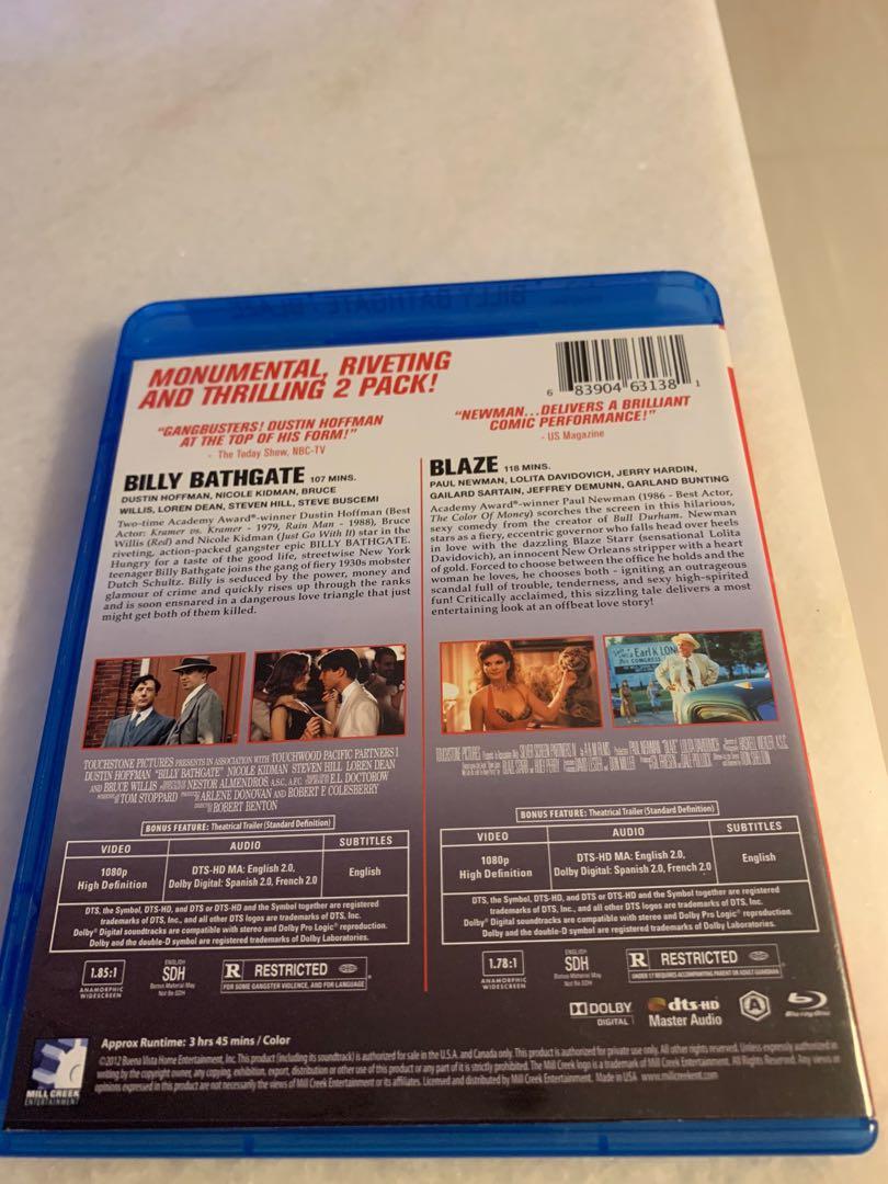 2 Movies Double Feature Blu Ray Collection, Hobbies & Toys, Music ...